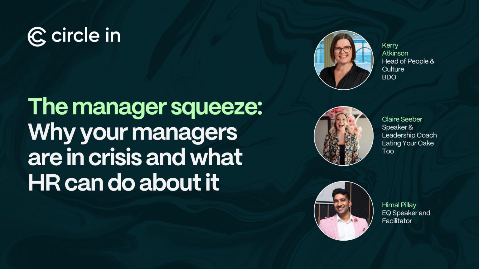 The manager squeeze - Circle In